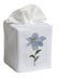 Jacaranda Living Tissue Box Cover, Embroidered - Starburst Lily