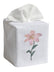 Jacaranda Living Tissue Box Cover, Embroidered - Starburst Lily